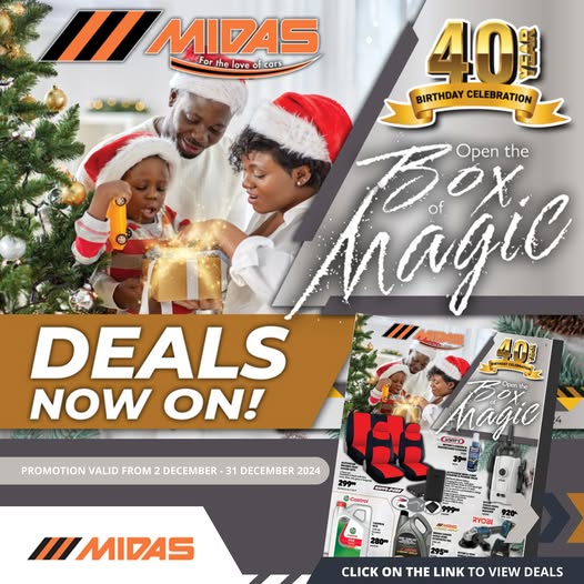 Midas Robertson Promotions | Get Motor Parts and Accessories