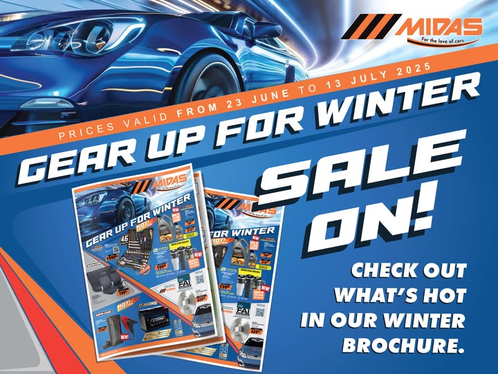 Midas Robertson Promotions | Get Motor Parts and Accessories