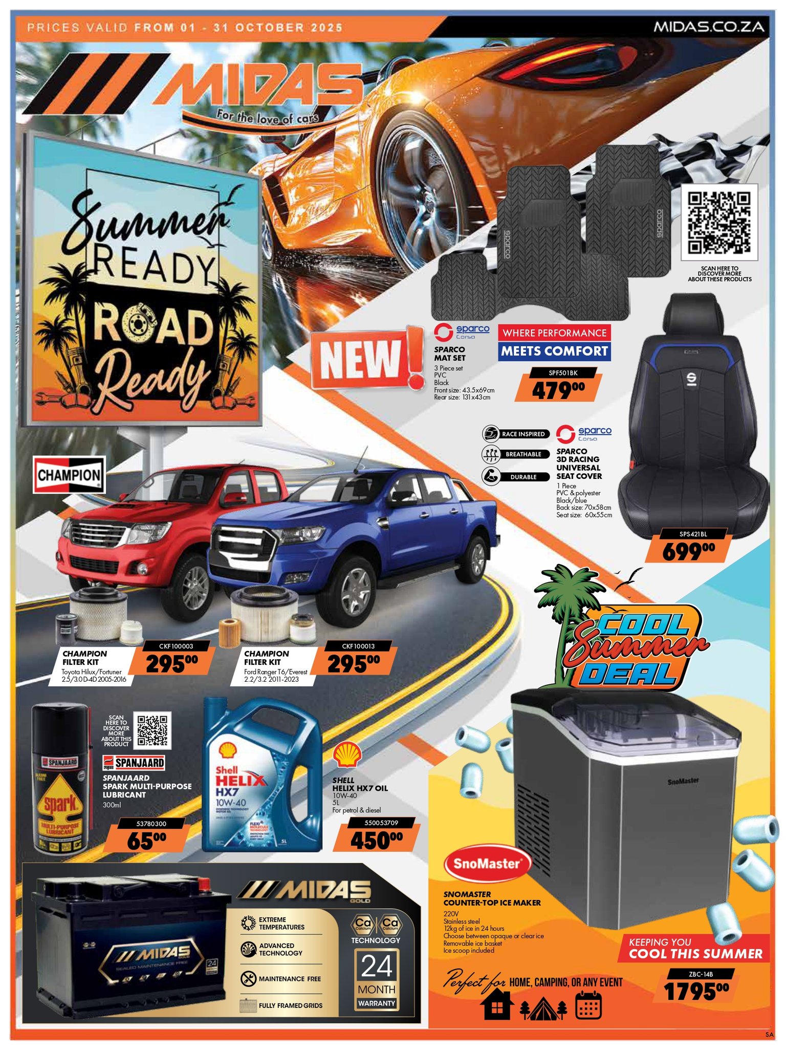 Midas Robertson Promotions | Get Motor Parts and Accessories
