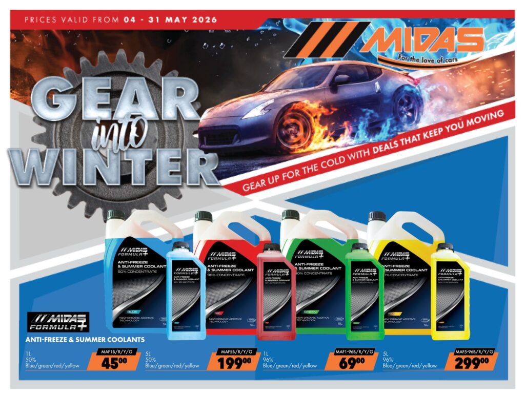 Midas Robertson Promotions | Get Motor Parts and Accessories
